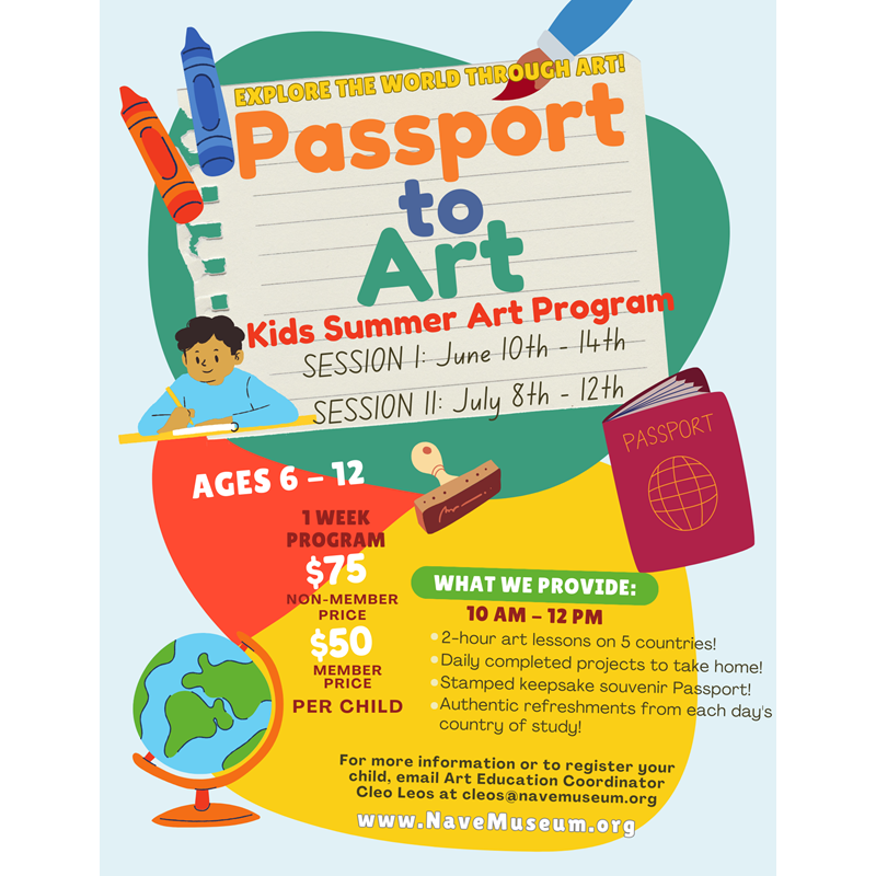 Kids Summer Art Program | The Nave Museum- Victoria, TX
